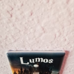 Lumos Nox Castle Light Switch Plate - Etsy