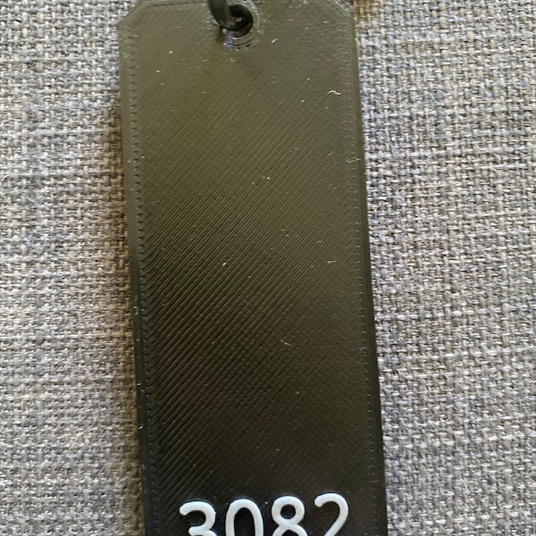 Personalised Police Officer Key Ring/bag Tag Gift With Silver Split ...