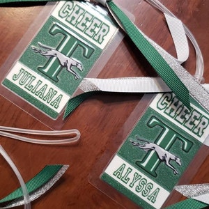 Personalized Cheer Bag Tags Cheer gifts Cheerleading Bag | Etsy