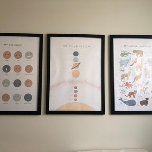 Rainbow Animal Alphabet Poster, PRINTABLE Wall Art, ABC Poster, Kids ...