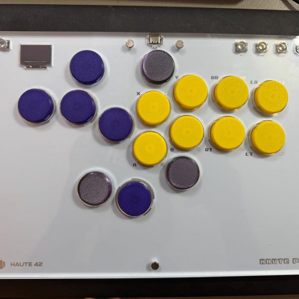 DIY Leverless All Button Controller Case for Sanwa and Similar Buttons ...