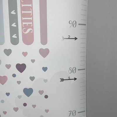 Height Chart Vinyl Stickers Decal. Growth Chart. UK Based. - Etsy