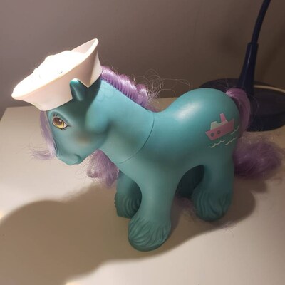 Vintage My Little Pony Sticker Snow Angels Pony Wear MLP - Etsy