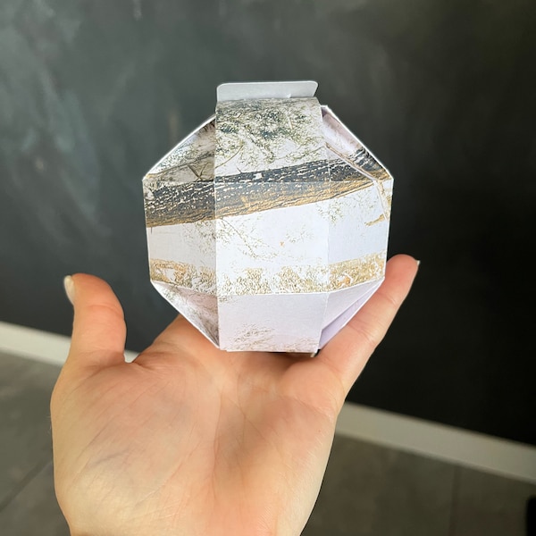 Round Box Template, SVG Download, Gift Box Template, Cricut File - Etsy