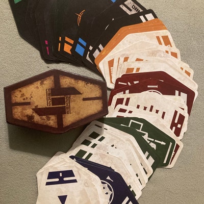 Two-player Starter Sabacc Set 32 Credits Star Wars Sabacc Chips Star ...