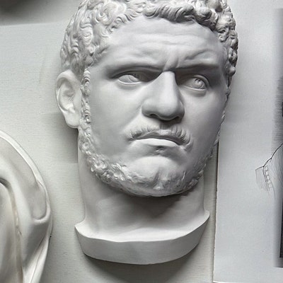 Plaster Cast of Michelangelo's David, Eye Sculpture. Male Sculpture ...