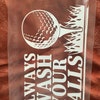 Golf Svg, Golf Ball Svg File, Golf Vector, Golf Ball Svg always Wash ...