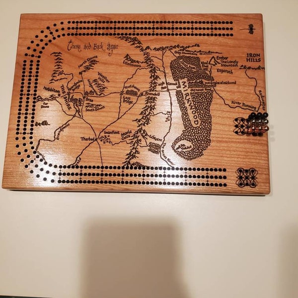 Cribbage - World Map - Etsy