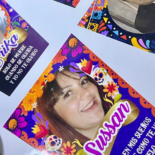 Candle Labels, Customizable, Editable Day of the Dead PNG - Etsy