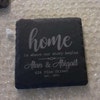 Housewarming Gift, New Home Gift, Wedding Gift, Slate Coasters, Our ...