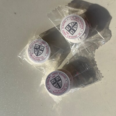 Personalized 12 Pieces Floral Graduation Cap Mini Candle Tin Favors ...