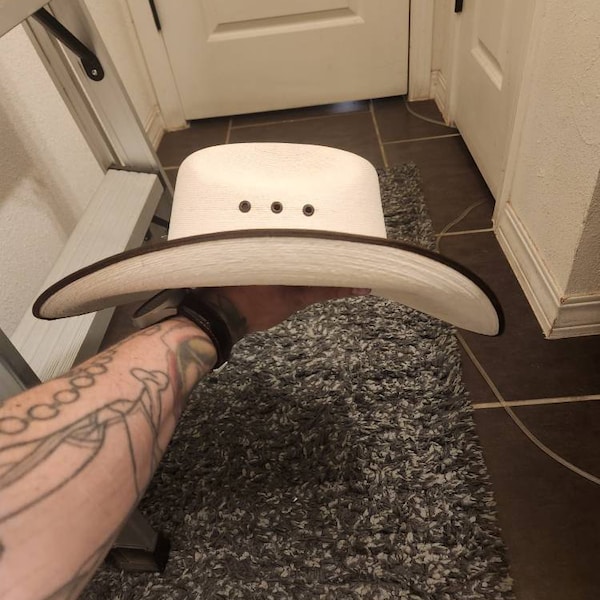 Hat Latch, Hat Shaper, Hat Carrier, Brim Shaper, Cowboy Hat, - Etsy