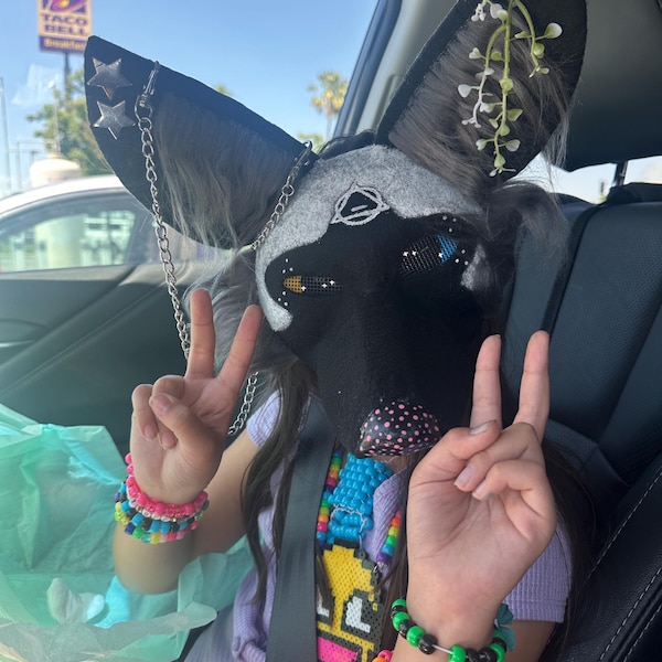 Canine Therian Masks - Note Special Holiday Processing & Shipping Times ...