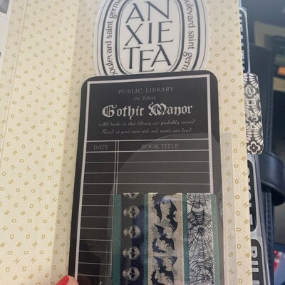 Night Angel Digital Stickers Aesthetic Goth Stickers 45 Transparent ...