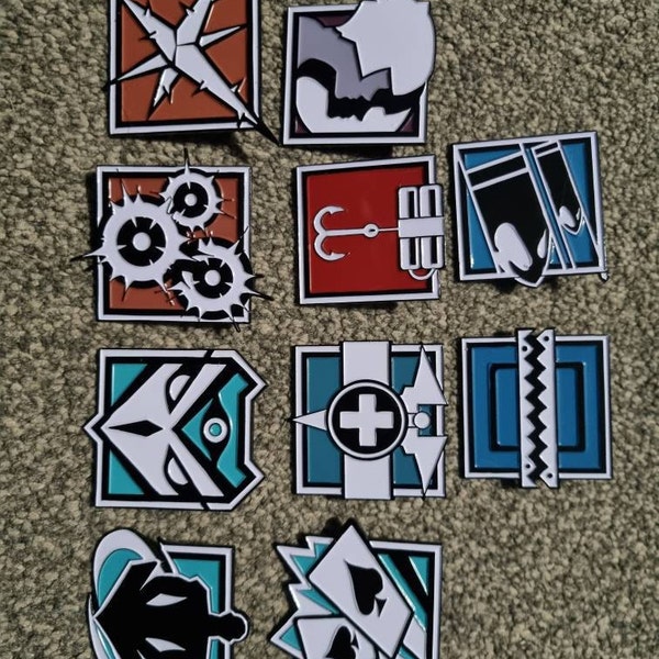 Jager Six Siege Enamel Pin - Rainbow Six Siege Operator Pins - Jager ...