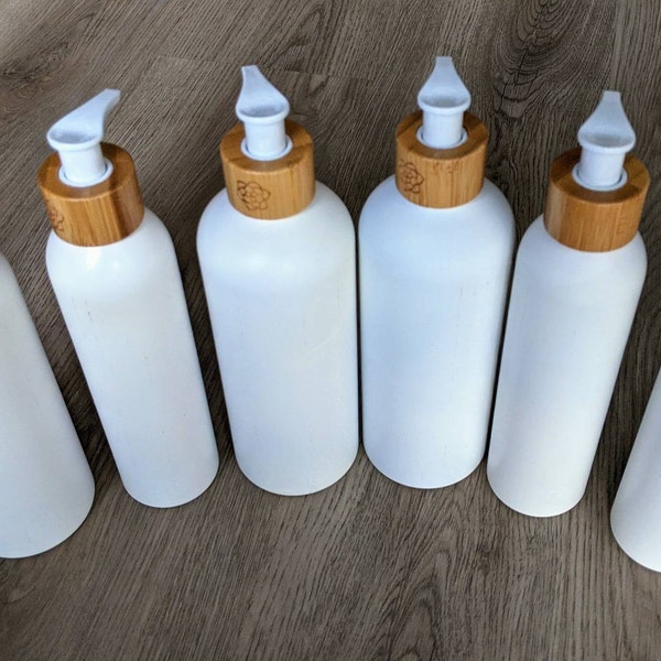 Bathroom Dispenser Set X2 Bottles 500ml. Choose +15 Colours & 6 Design ...