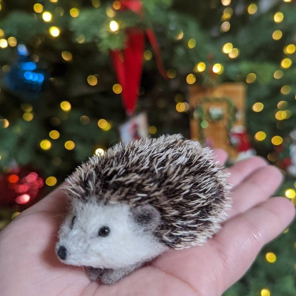 Miniature Hedgehog - Felted Hedgehog - Cute Hedgehog - Hedgehog ...