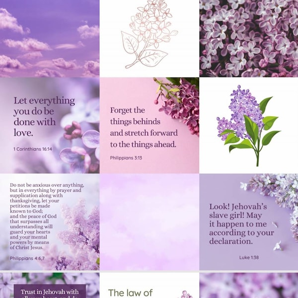 JW Printable Scriptures for Journaling Personal Study Project Bible ...
