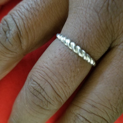 14k Real Solid Gold Diamond X Ring, Criss Cross Ring, Cross Thumb Ring ...