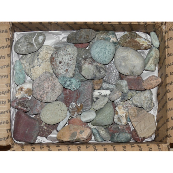 Alaska River Rock - 10 Pounds River Rocks Bulk - Wedding Stones ...