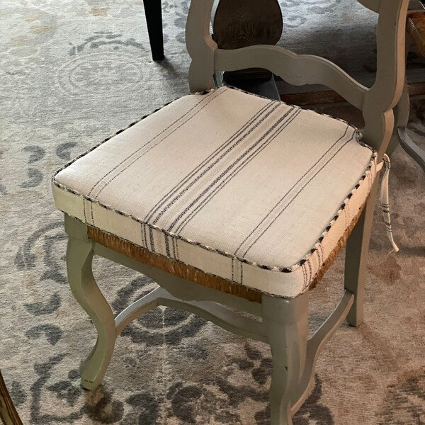 Ballard Designs CALLISTO STRIPE GRAY Drapery Furniture Upholstery ...