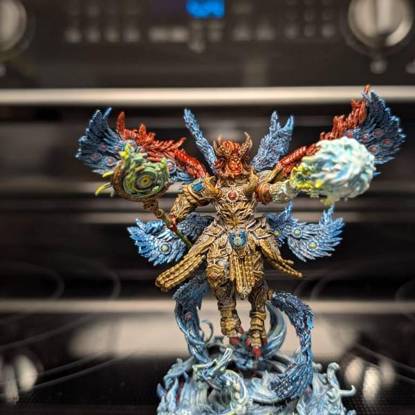 3D Printed Giant Wizard by 3dartguy Miniatures - Etsy