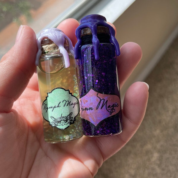 MINI Fantasy Potions | Magical Apothecary Potion Bottle | Witch and ...