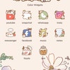 Cute Cottagecore App Icon Set | Kawaii Aesthetic Theme for Android IOS ...
