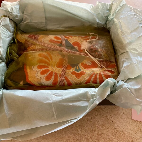 Japanese Obi Embroidered Artwork, Horizontal Textile Wall Art, Japanese ...