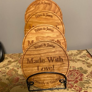 New Home Trivet House Trivet Personalized Trivet Wooden | Etsy