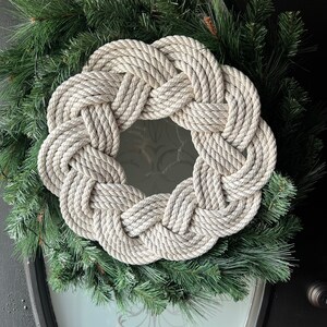 Summer Wreath Upcycled Lobster Rope Wreath Door Decoration | Etsy