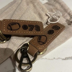 Football Keychain, Football Team Gifts, Football Senior Night Gifts ...