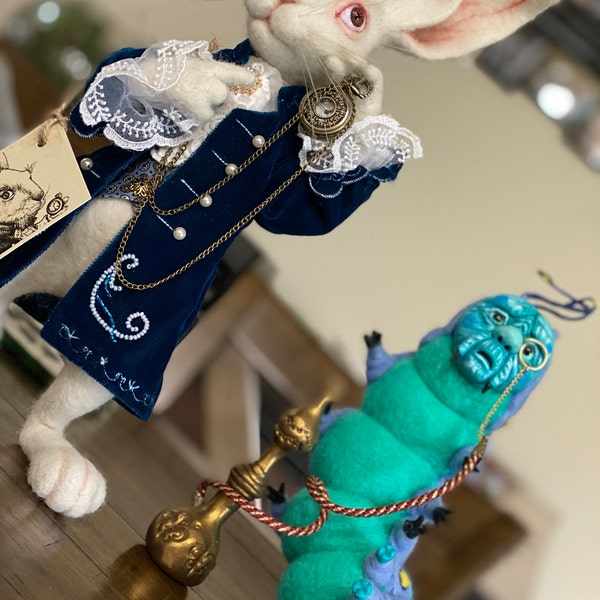 Caterpillar - Absolem- Alice in Wonderland-ooak - Tim Burton - Lewis ...