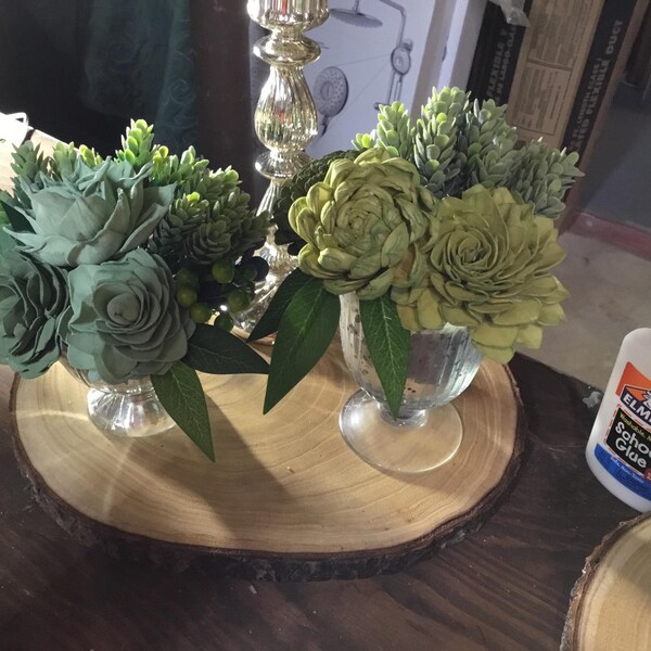Wood Flowers, Sola Wood Flowers, 5th Anniversary Gift, Eco Flowers ...