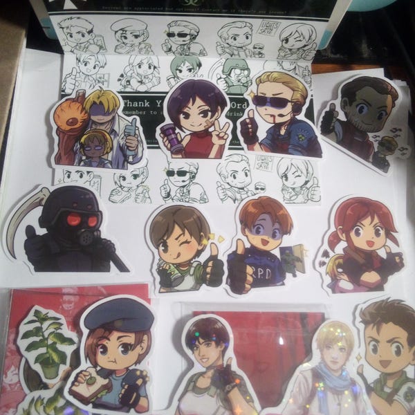 BIOHAZARD Classic OK! Sticker Pack! バイオハザード・了解！ステッカーパック - Etsy
