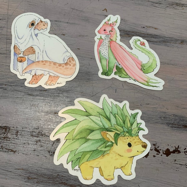 Spooky Ghost T-rex Sticker - Etsy