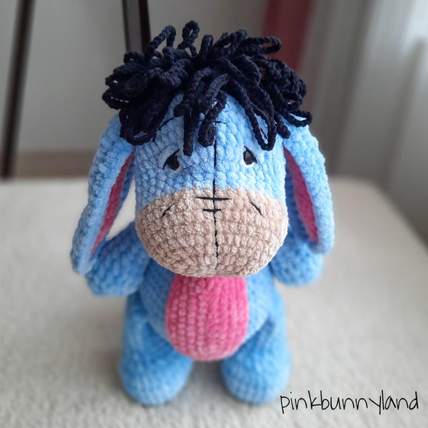 5 in 1 Winnie the Pooh, Piglet, Donkey, Tiger and Little Roo Crochet ...