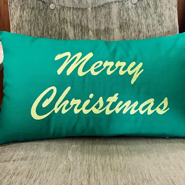 Custom Embroidery Pillow, Customize Pillow, Personalized Pillow ...