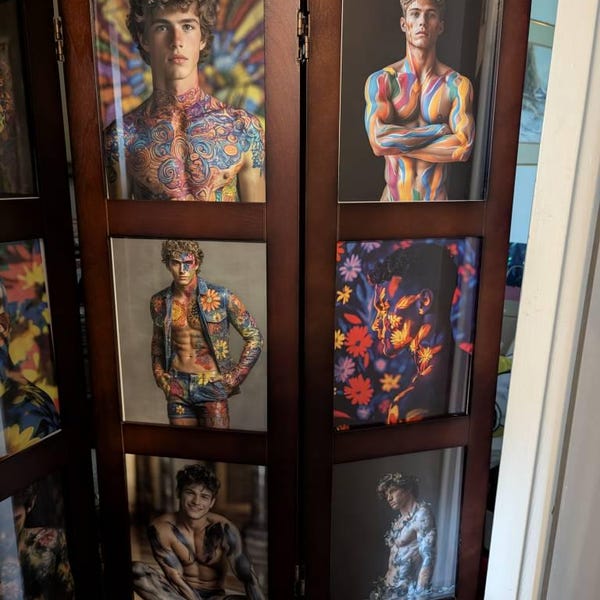 Body Painting Poster 02 - Etsy