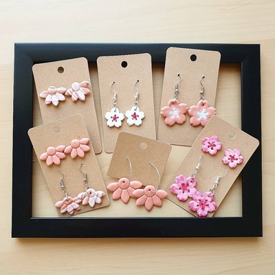 Cherry Blossom Sakura Japanese Flower Polymer Clay Cutter Blossoms 桜 櫻 ...