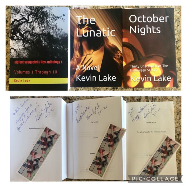 October Nights Autographed Print Copy - Etsy