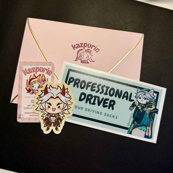 Identity V IDV Long Cat Charms / Stickers - Etsy