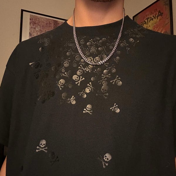 Noctis Skulls T-shirt - Bold, Edgy, and Unique Final Fantasy Noctis ...