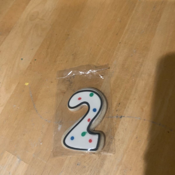 1 Dozen Sesame Street Sign Number Elmo Cookie Monster Polka Dots ...