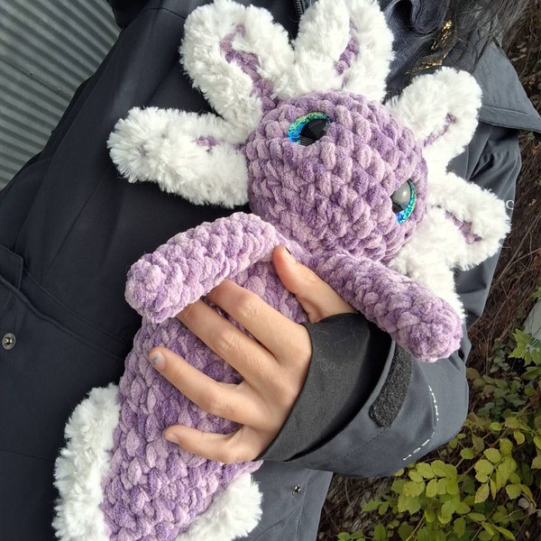 Poppy the Axolotl Lovey Crochet Pattern PDF ONLY - Etsy