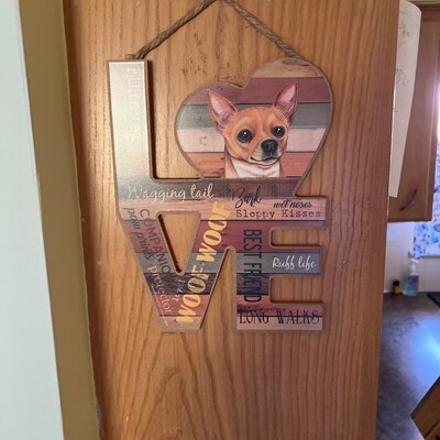 A House is Not a Home Without a German Shepherd Hanging Wood Dog Sign ...