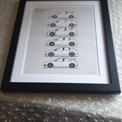 Ford Focus RS ST Evolution Poster - Etsy