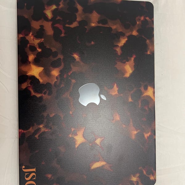 Initials MacBook Case Personalized MacBook Pro 13 Inch Air 13 15 M2 M3 ...