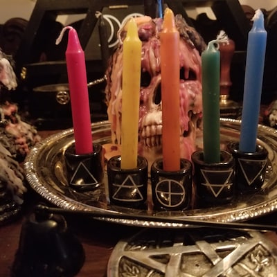Spell Candle Holders for Birthday Candles Set of 5 - Etsy