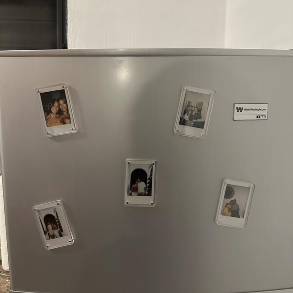 ACRYLIC PHOTO MAGNET | Clear Personalized Picture Magnet for Fridge or ...